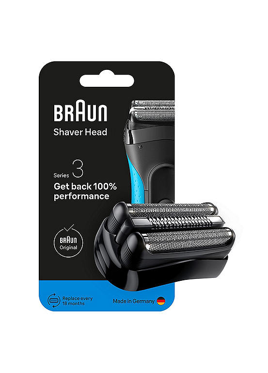 Braun Series 3 Electric Shaver Original Replacement Head - Get Back 100 ...