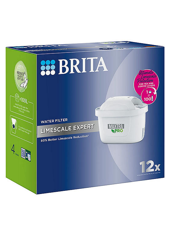 BRITA MAXTRA PRO Limescale Expert Water Filter Cartridge 12 Pack ...