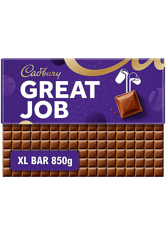 Cadbury Dairy Milk Great Job Chocolate Bar 850g | Kaleidoscope