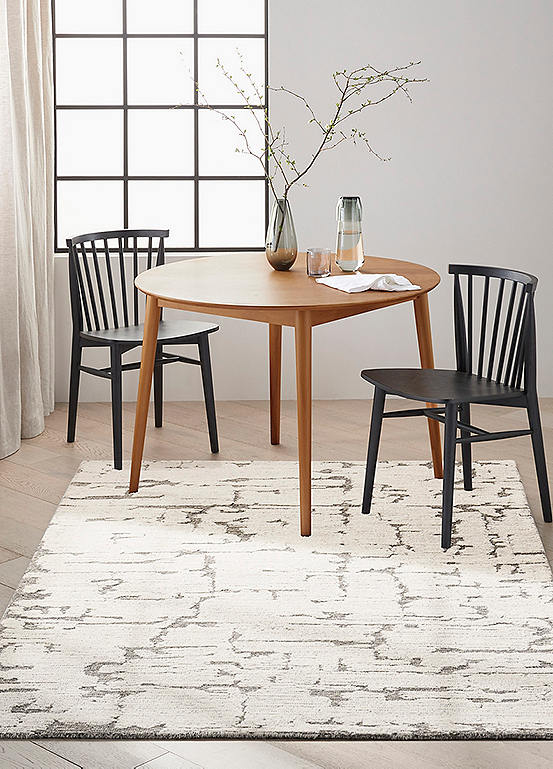 Calvin Klein Home Sculptural Wool Rug | Kaleidoscope