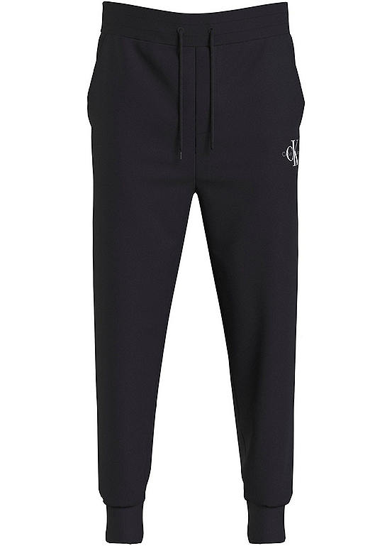 Calvin Klein Mono Logo Elasticated Waist Joggers | Kaleidoscope