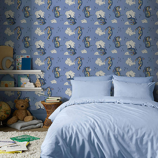 Cath Kidston Peace Dragon Wallpaper | Kaleidoscope