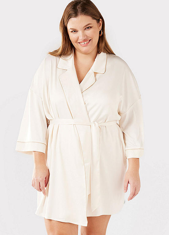 Chelsea Peers NYC Bridal Long Satin Robe | Kaleidoscope