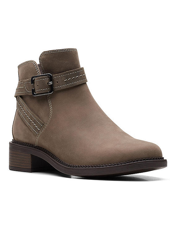 Clarks Collection ’Maye’ Strap Boots | Kaleidoscope