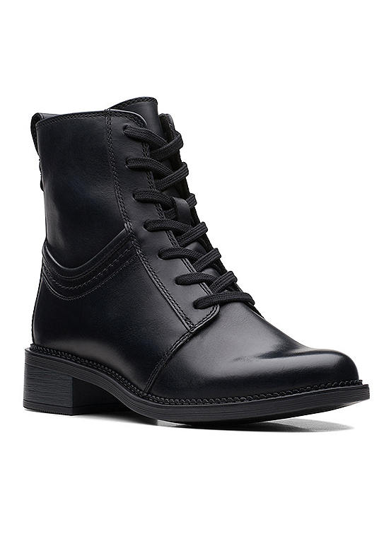 Clarks Collection Maye Step Lace-Up Ankle Boots | Kaleidoscope