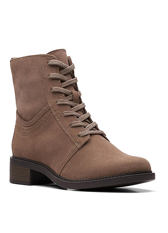 Clarks Collection Maye Step Lace-Up Ankle Boots | Kaleidoscope