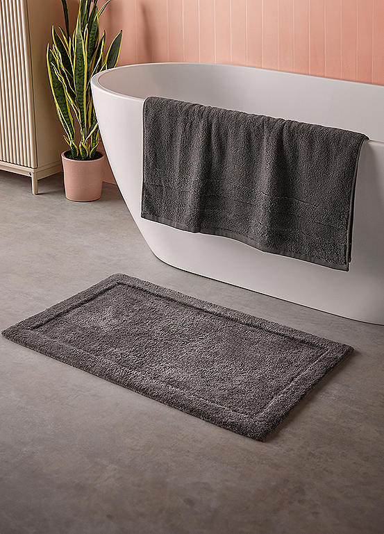 Cosmo Living Super Soft BCI Cotton Zero Twist Bath Mat by CosmoLiving ...