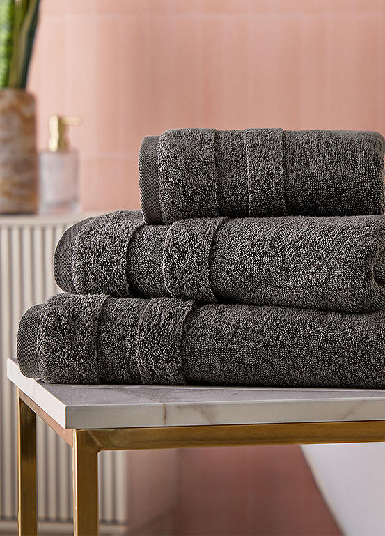 Cosmo Living Super Soft BCI Cotton Zero Twist Towel Range by ...
