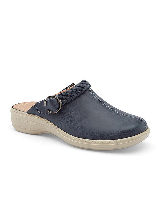 Cotton Traders Navy 2-In-1 Clogs | Kaleidoscope
