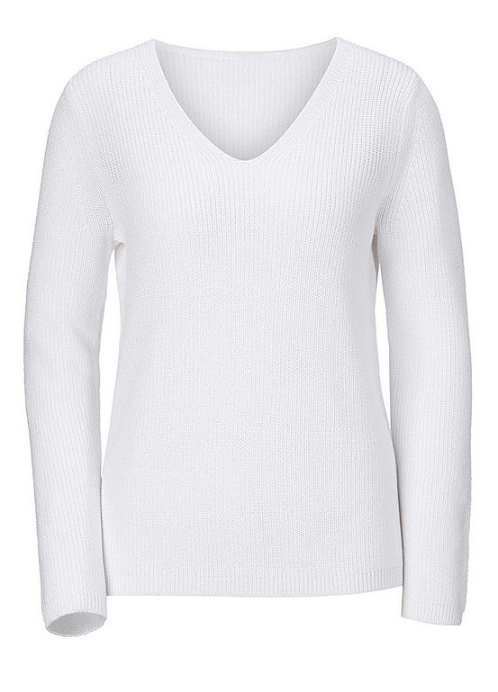 Creation L Ribbed Sweater | Kaleidoscope