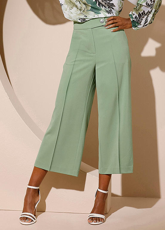 Creation L Stretch Fabric Trousers | Kaleidoscope