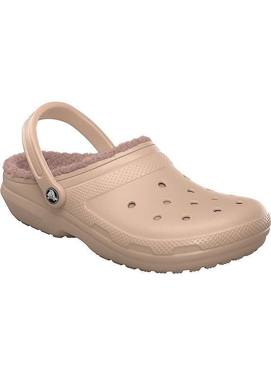 Crocs Pink Classic Lined Clogs | Kaleidoscope