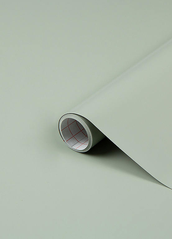 d-c-fix Matt Sage Green Self-Adhesive Sticky Back Plastic Vinyl Wrap ...