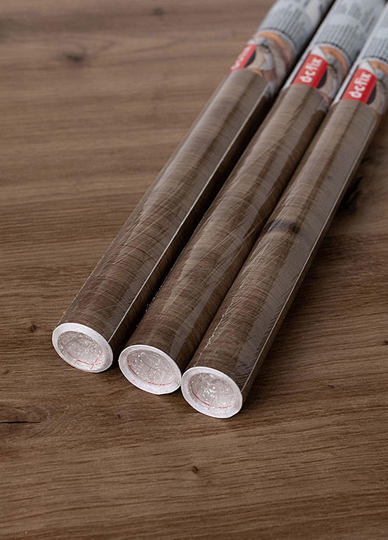d-c-fix Pack of 3 Sticky Back Plastic Artisan Oak Self Adhesive Vinyl ...