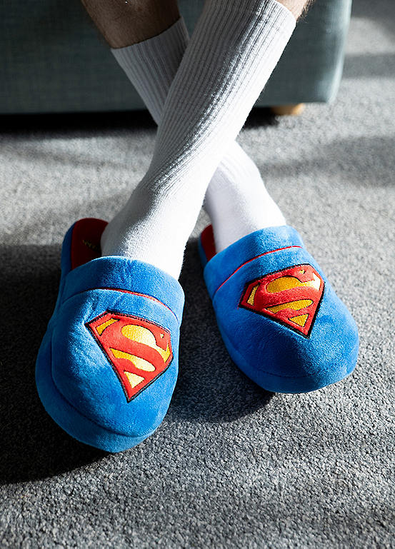 DC Comics Superman DC Men’s Slippers | Kaleidoscope