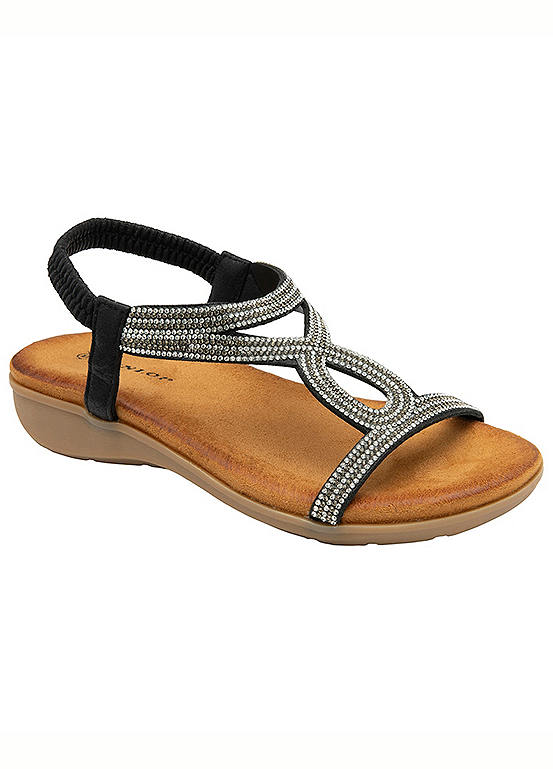 Dunlop Oona Ankle Strap Sandals | Kaleidoscope