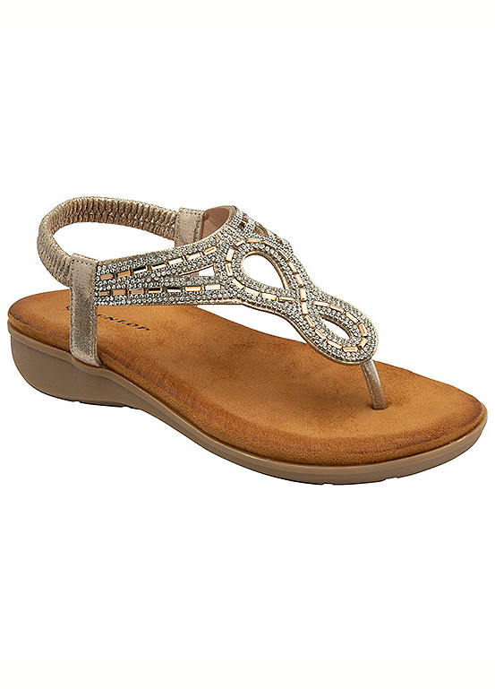 Dunlop Tori Toe-Post Sandals | Kaleidoscope