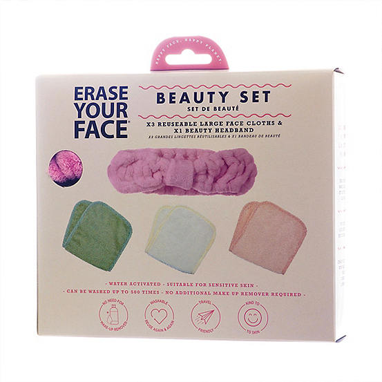 Erase Your Face - Beauty Set - 4 pack | Kaleidoscope