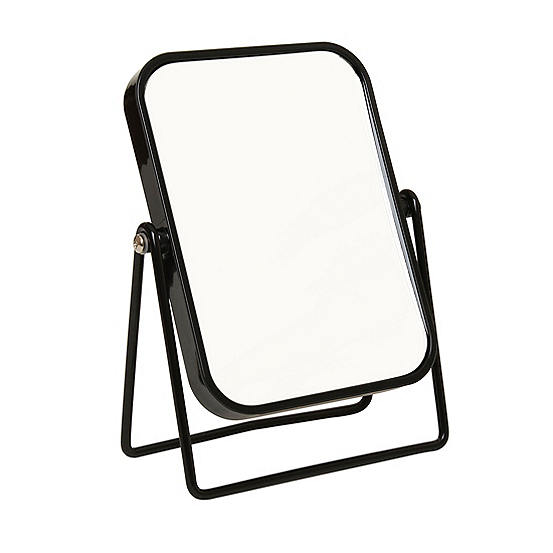 Fancy Metal Goods Rectangular Magnification Beauty & Shaving Mirror ...