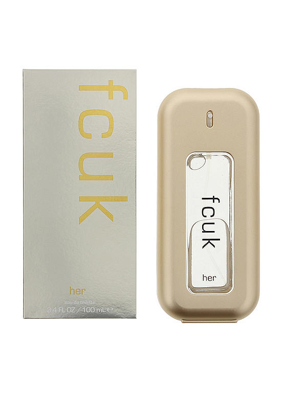 FCUK Her Eau de Toilette 100ml | Kaleidoscope