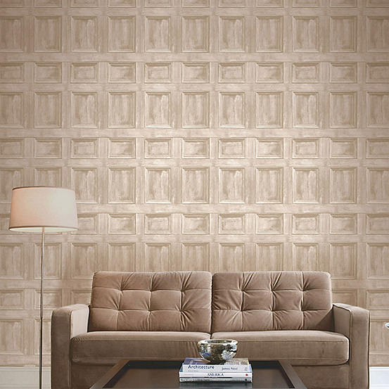 Fine Decor Distinctive Wood Wallpaper | Kaleidoscope