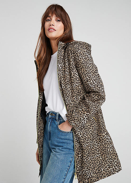 Freemans Leopard Rain Mac | Kaleidoscope