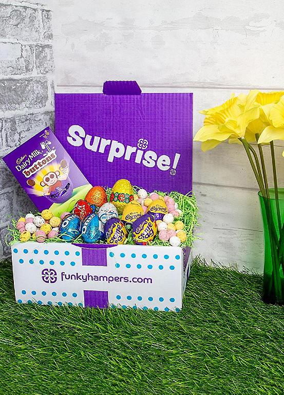 Funky Hampers A Dozen Chocolate Eggs Easter Gift | Kaleidoscope