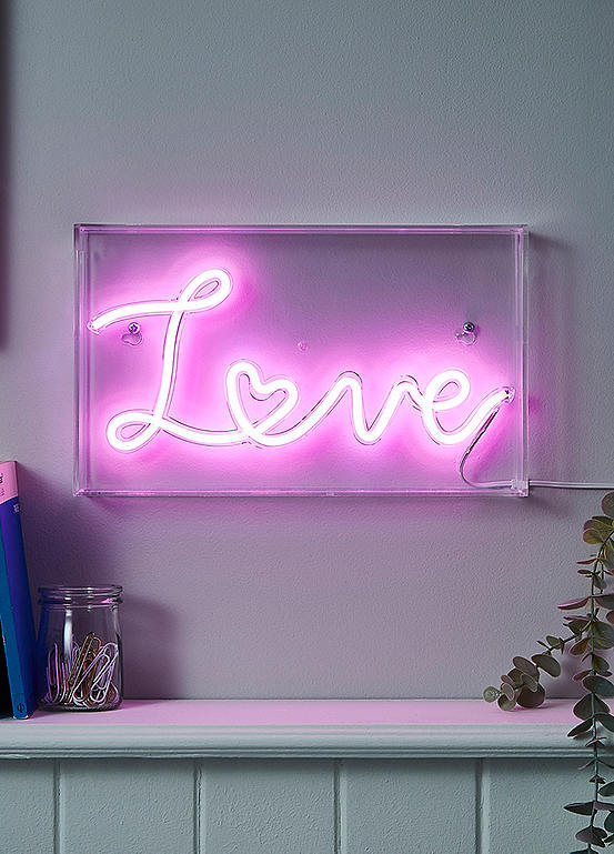 Glow Love Acrylic Light Box | Kaleidoscope