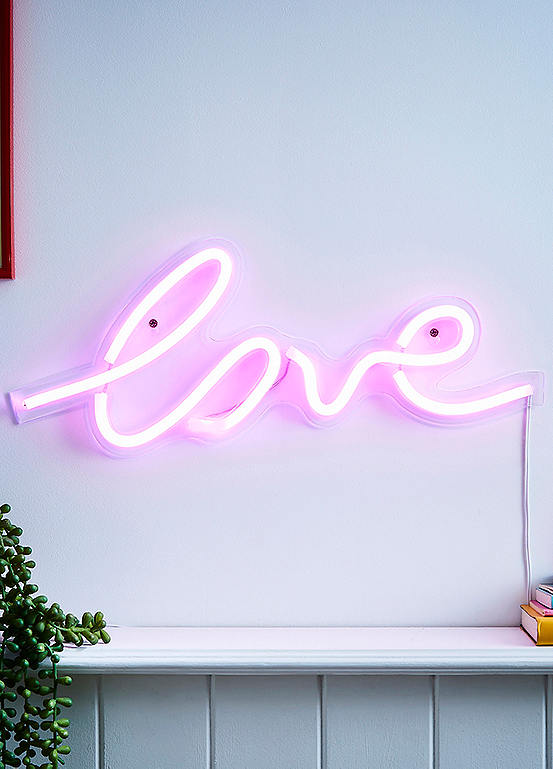 Glow Love LED Neon Light | Kaleidoscope