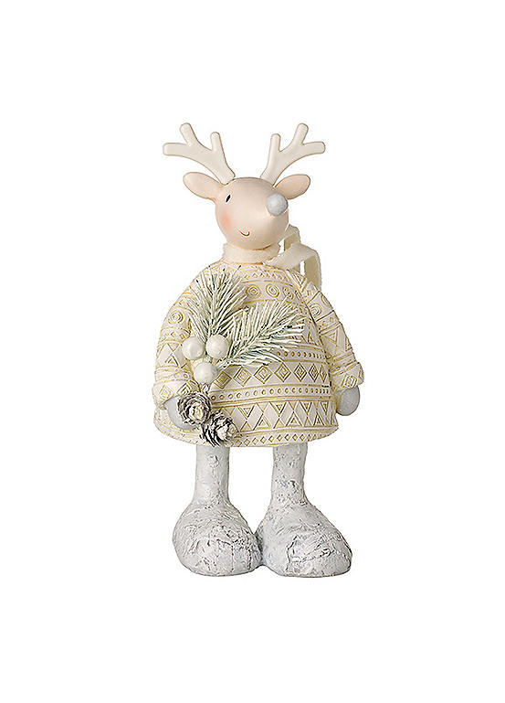 Heaven Sends Medium Ceramic Moose Decoration | Kaleidoscope