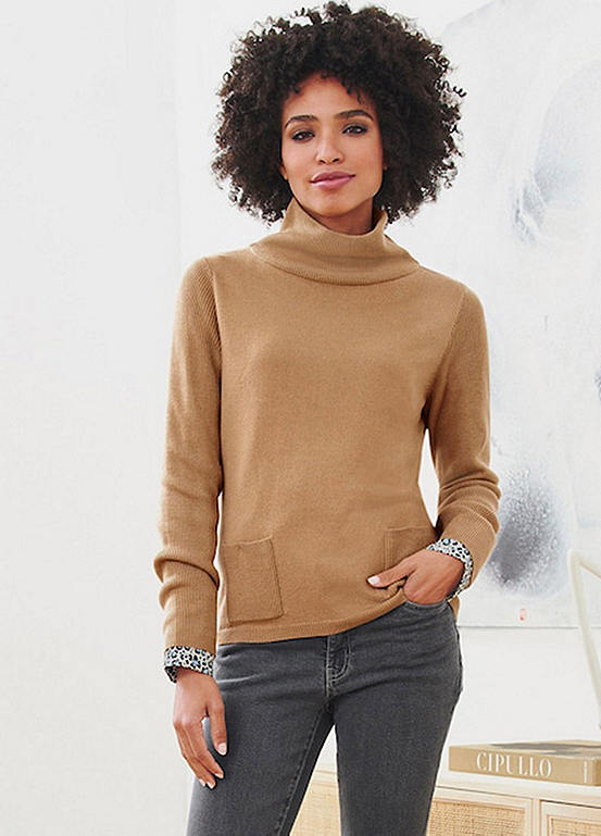 Heine Patch Pocket Sweater | Kaleidoscope