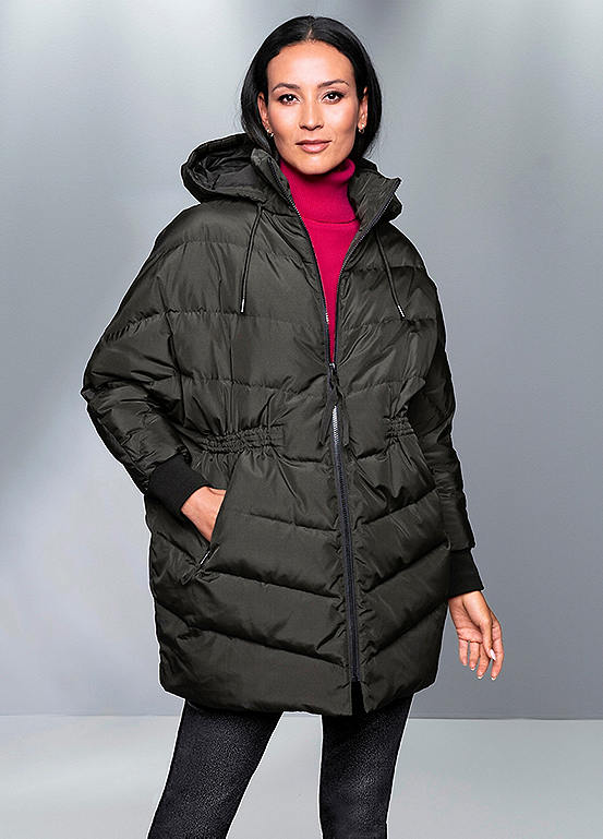 Heine Quilted Hooded Jacket | Kaleidoscope