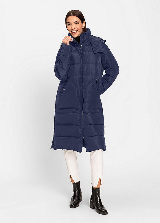 Heine Removable Hood Quilted Coat | Kaleidoscope