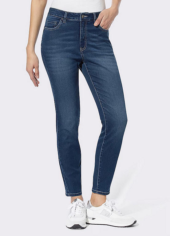 Heine Worn Look Stretch Jeans | Kaleidoscope