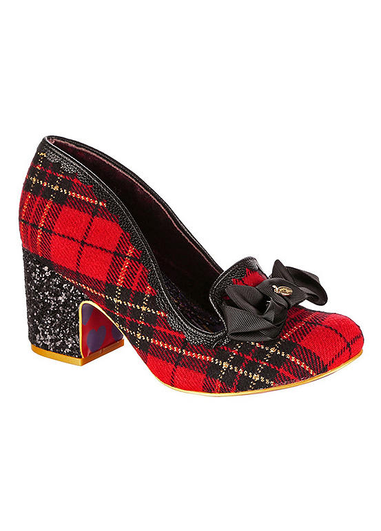 Irregular Choice Red Prim & Proper Heels | Kaleidoscope