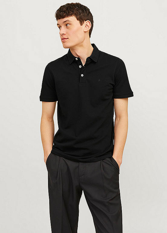 Jack & Jones Paulos Short Sleeve Polo Shirt | Kaleidoscope