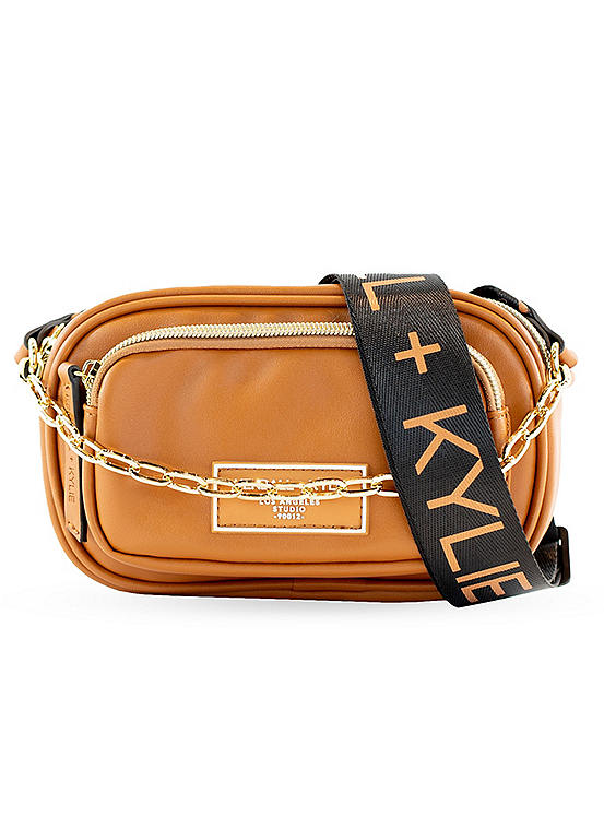 Kendall & Kylie Cognac Chain Crossbody Camera Bag | Kaleidoscope