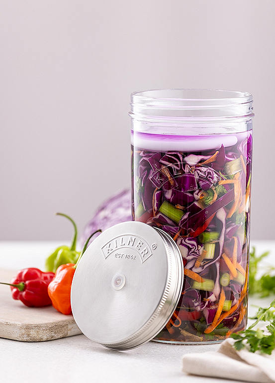 Kilner 1L Wide Mouth Fermentation Set | Kaleidoscope