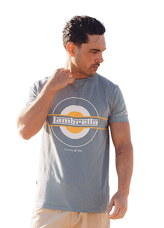 Lambretta Men’s Neo Target T-Shirt | Kaleidoscope