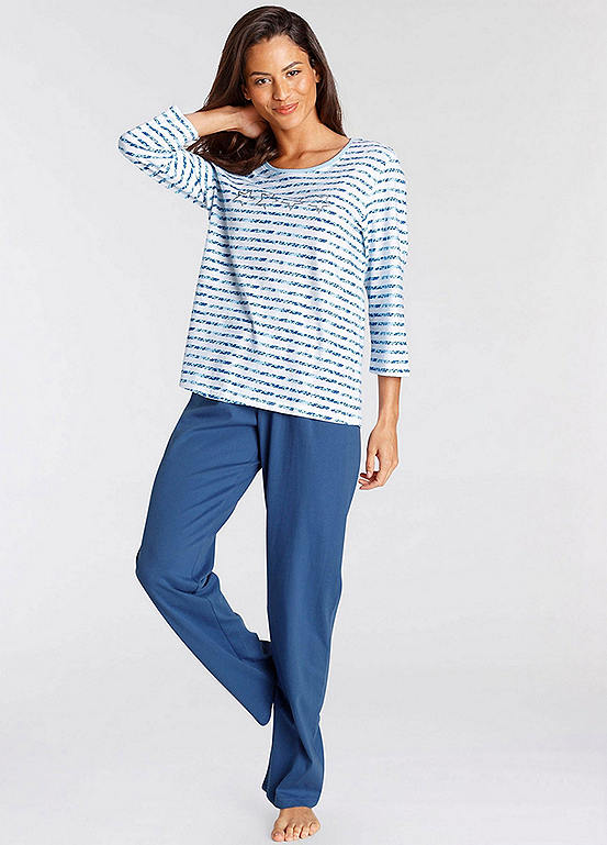 LASCANA Stripe Pyjamas | Kaleidoscope