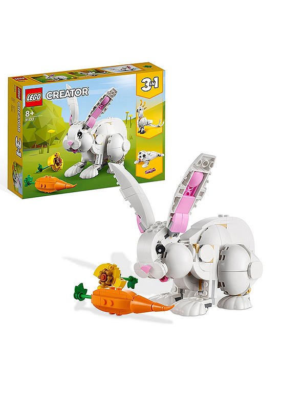 LEGO® Creator 3in1 White Rabbit Toy Animal Figures Set by LEGO Creator ...