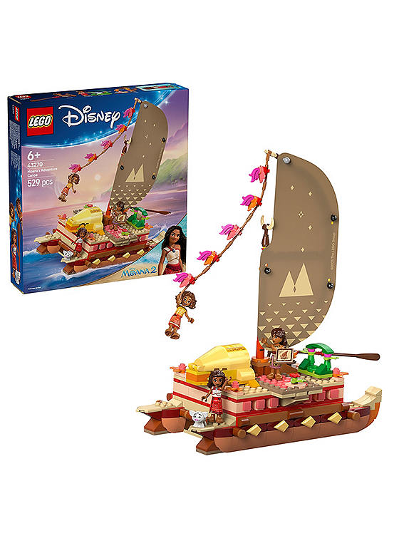 LEGO Disney Princess Moana’s Adventure Canoe Set | Kaleidoscope