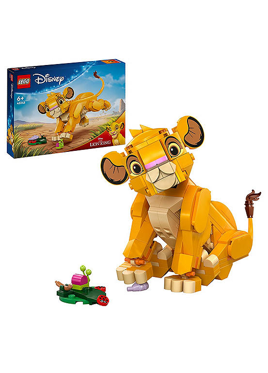 LEGO Disney Simba the Lion King Cub Building Toy | Kaleidoscope