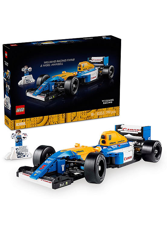 LEGO Icons Williams Racing FW14B & Nigel Mansell | Kaleidoscope