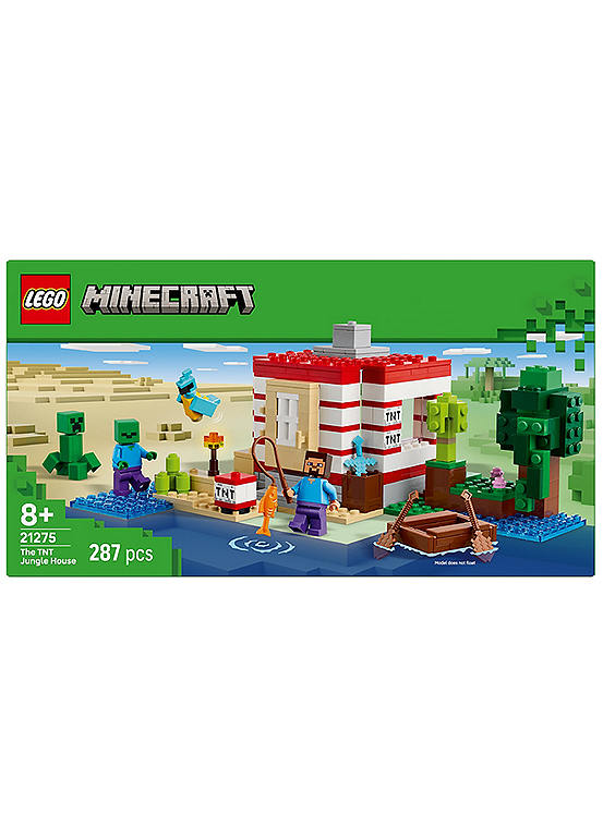 LEGO Minecraft® The TNT Jungle House | Kaleidoscope