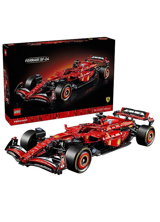 LEGO Technic Ferrari SF-24 F1 Car Model Kit | Kaleidoscope