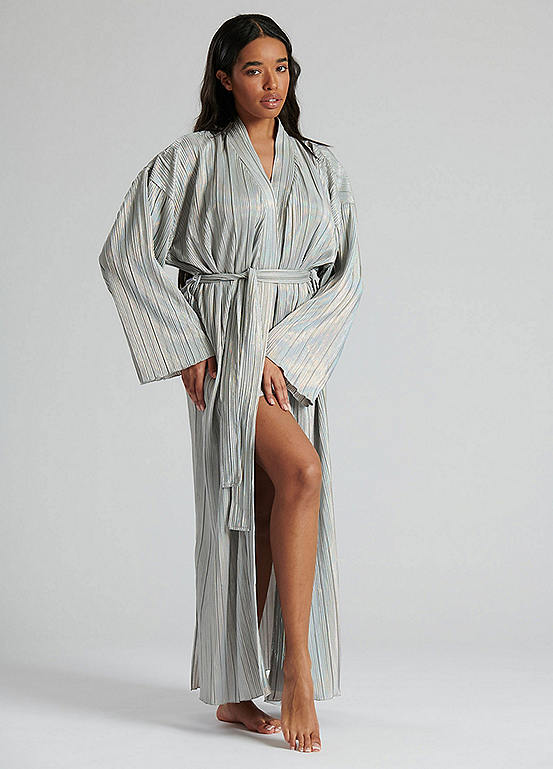 Loungeable Plisse Maxi Robe | Kaleidoscope