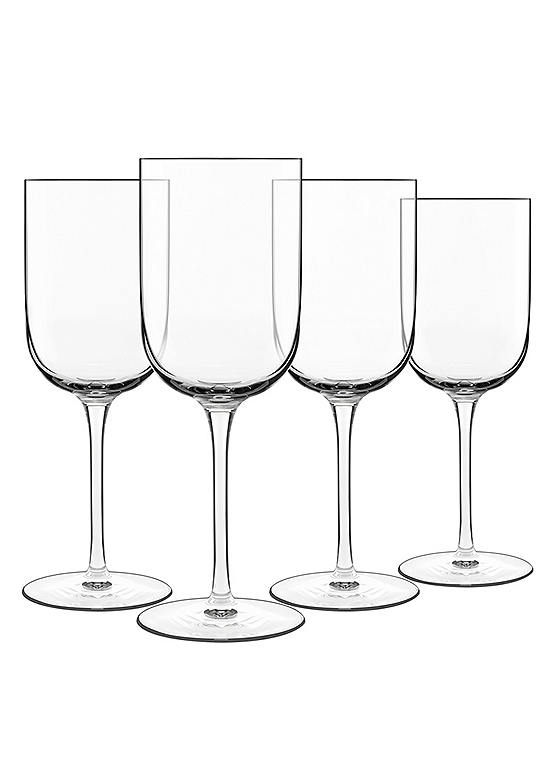Luigi Bormioli Sublime Set of 4 Red Wine Glasses | Kaleidoscope