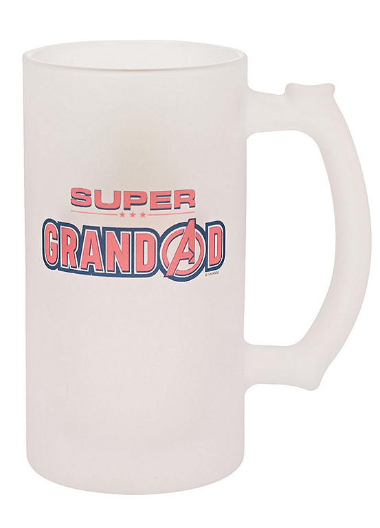 Marvel Avengers Glass 16oz - Super Grandad | Kaleidoscope