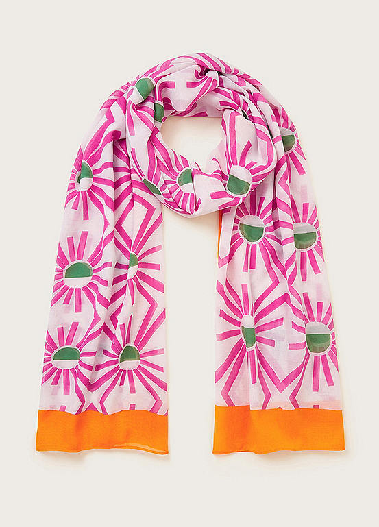 Monsoon Sun Beam Print Scarf | Kaleidoscope
